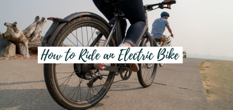 A Comprehensive Guide On How To Ride An Electric Bike For The First Time?